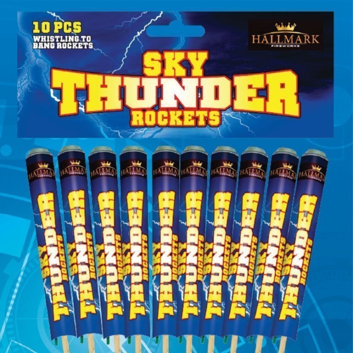 Buy Hallmark Fireworks Sky Thunder Rockets Online Today - Electrify ...
