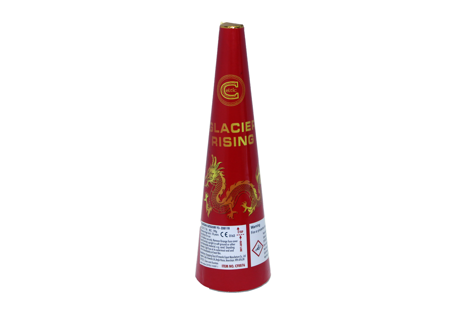 Buy Celtic Fireworks Glacier Rising Online Today - Electrify Fireworks