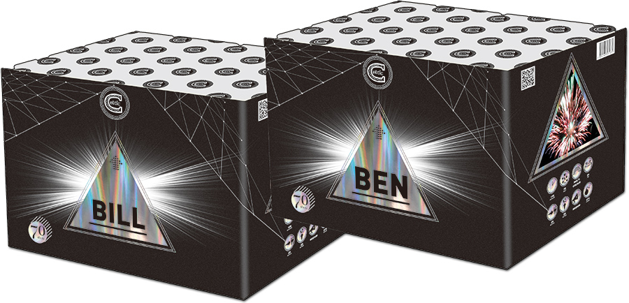 Buy Celtic Fireworks Bill and Ben Online Today - Electrify Fireworks